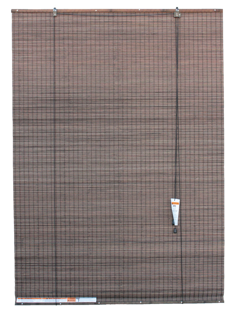 Choco Dark Brown Slat Bamboo Blinds (BL100 Series) – MatchStickBlinds.com